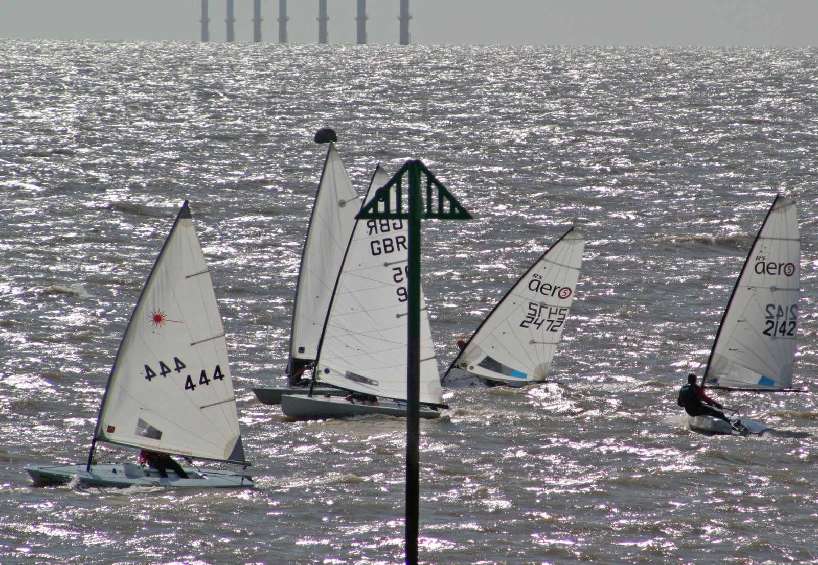 Potts Thrives In Windy Conditions | Gunfleet Sailing Club