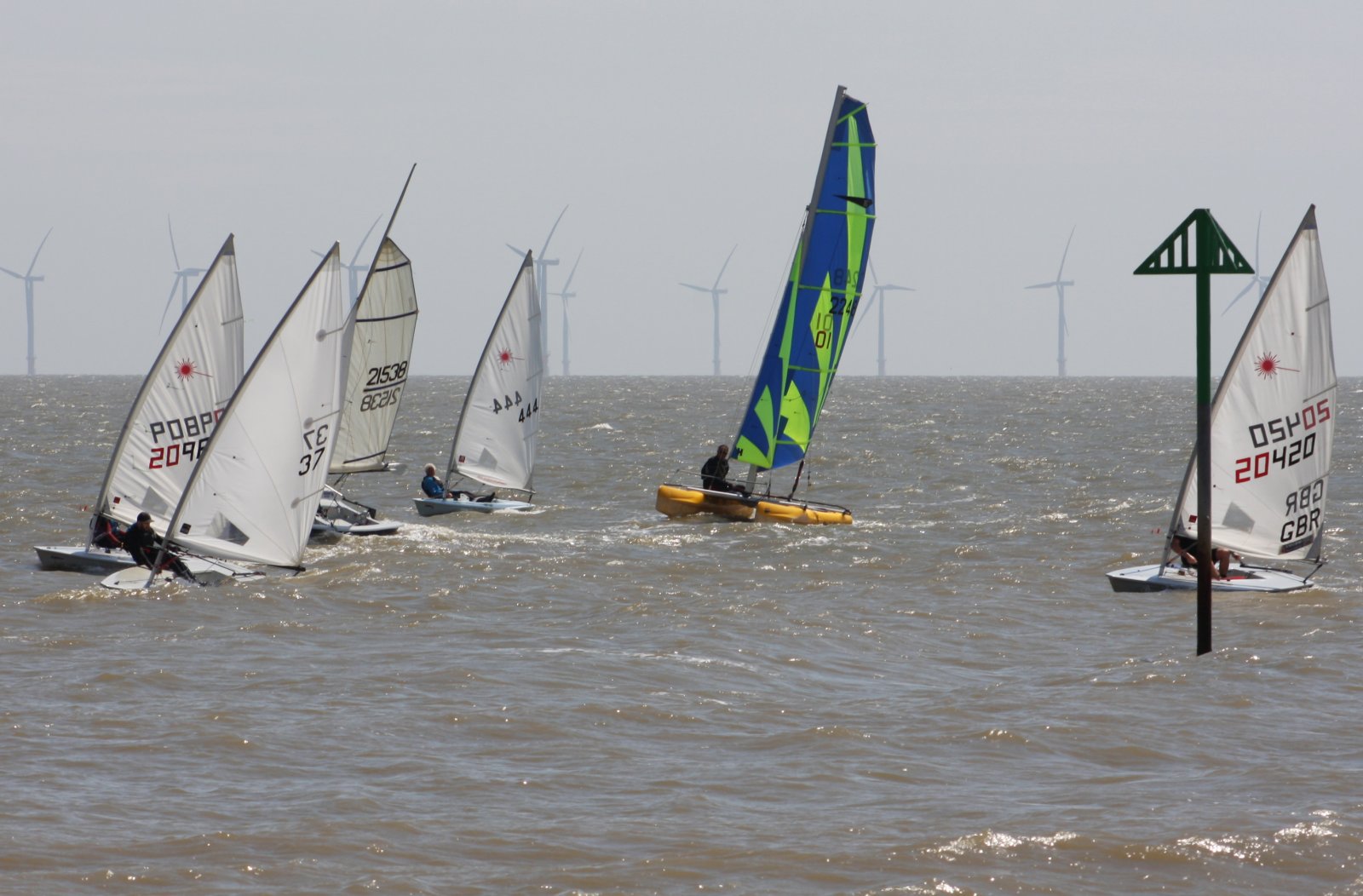 Some Exciting Racing At Gunfleet | Gunfleet Sailing Club
